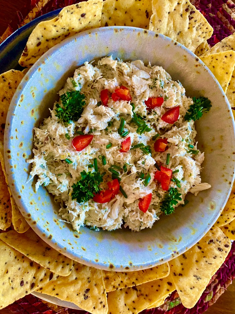 FRIDAY FISH: Cheesy Crab Spread | More Time at the Table